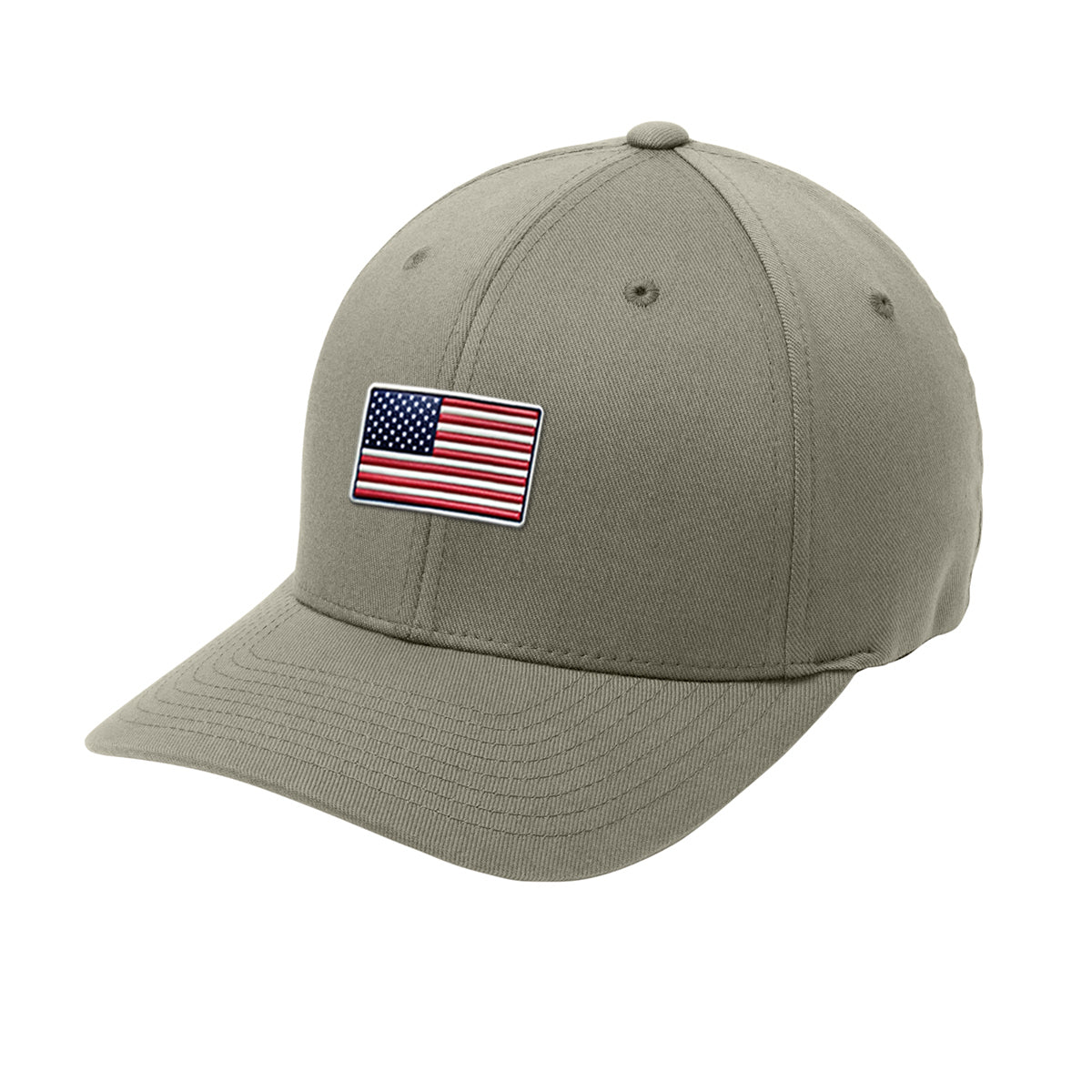 FlexFit American Flag Flex Patch Structured Hat