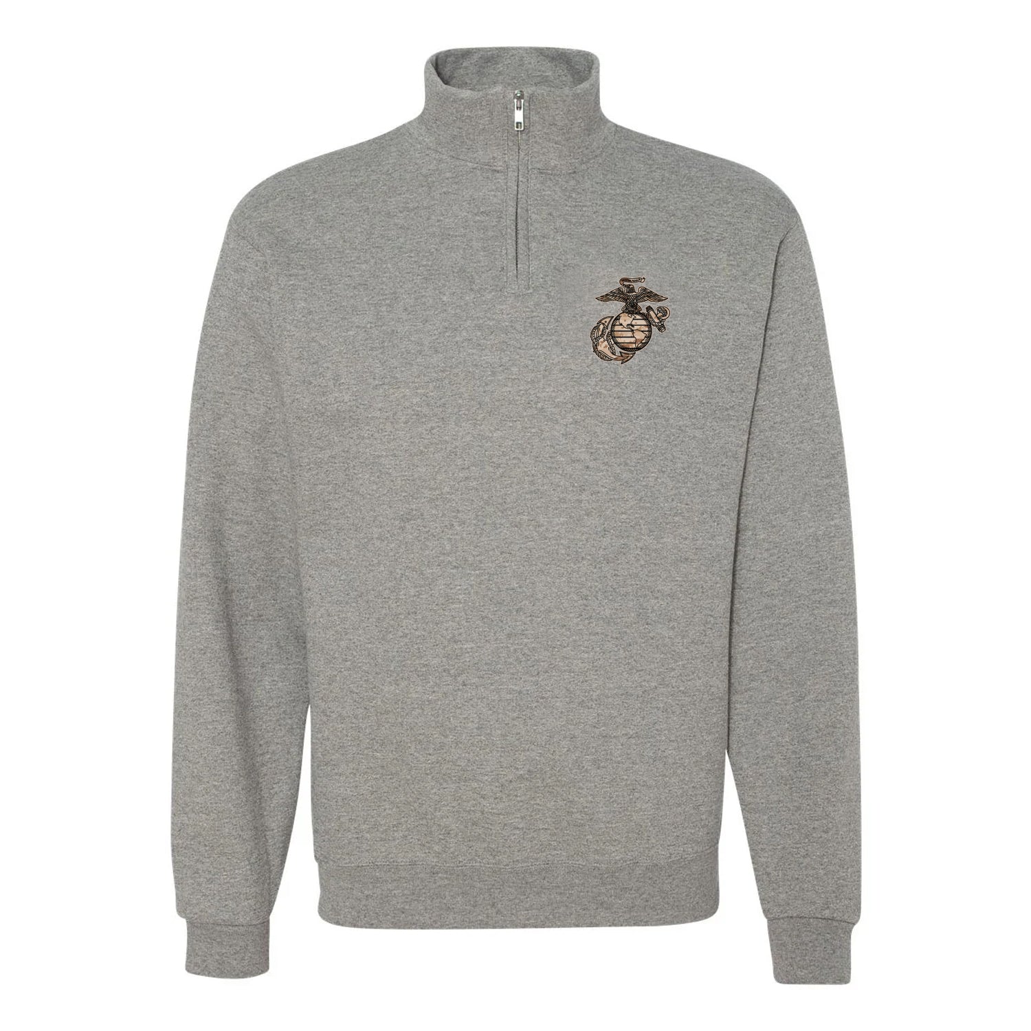 Desert Marpat Camo Quarter Zip Sweatshirt