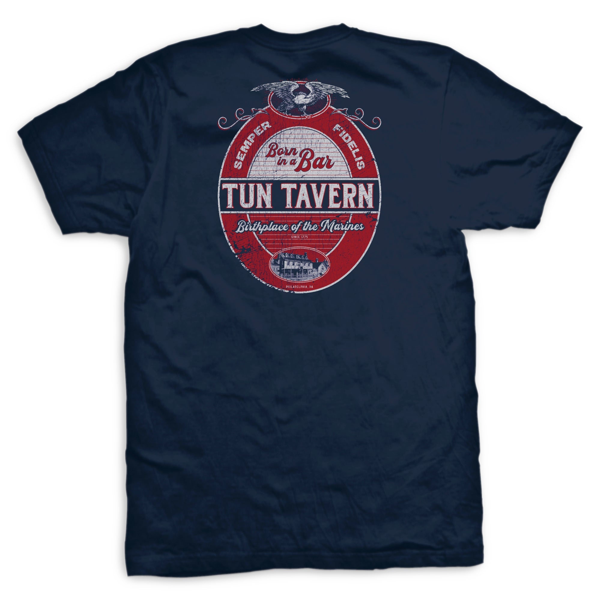 Tun Tavern Label T-Shirt - Leatherneck4Life USMC Gear