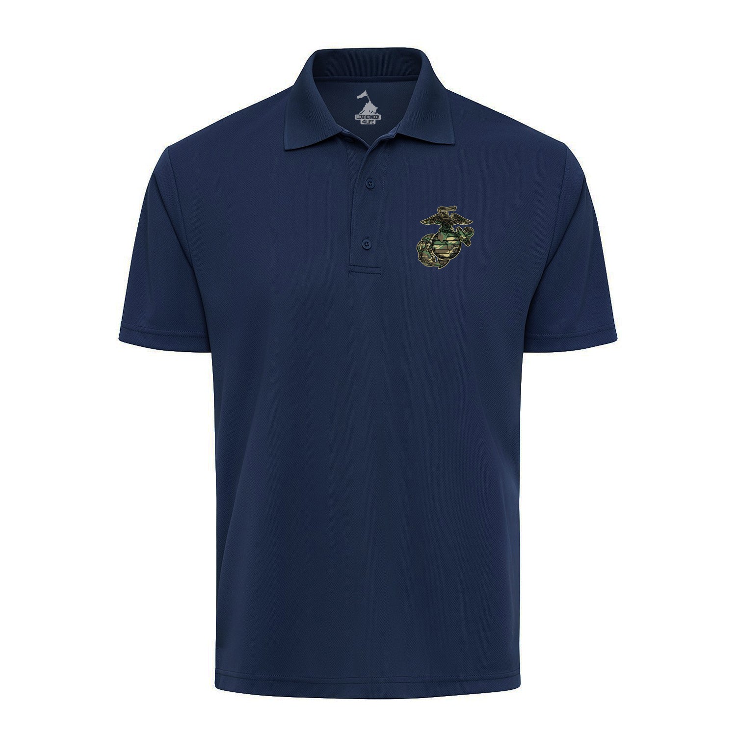 Woodland Camo EGA Performance Polo Shirt