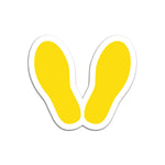 Yellow Footprints Decal — Leatherneck For Life