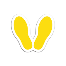Yellow Footprints Decal — Leatherneck For Life